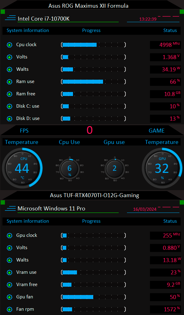 AIDA64 Skin Data Base HUD 600x1024 - AIDA Skins | AIDA Skins