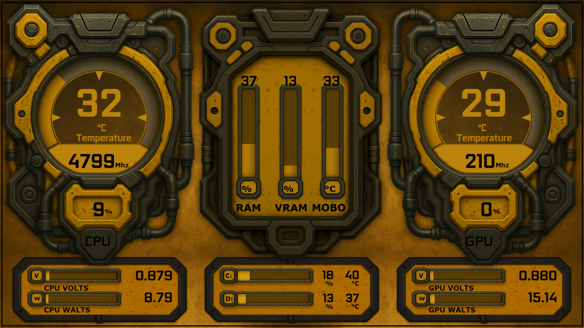 AIDA Skins | Custom AIDA64 Skins and SensorPanels plus HYTE Touch ...