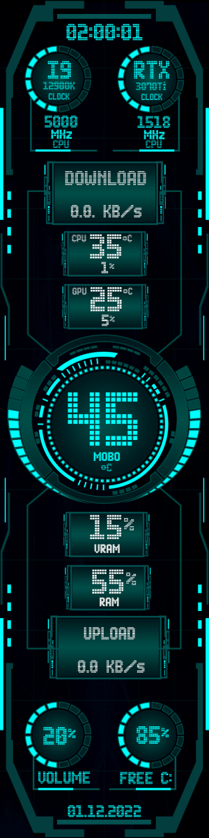 AIDA Skins | Custom AIDA64 Skins and SensorPanels | AIDASkins