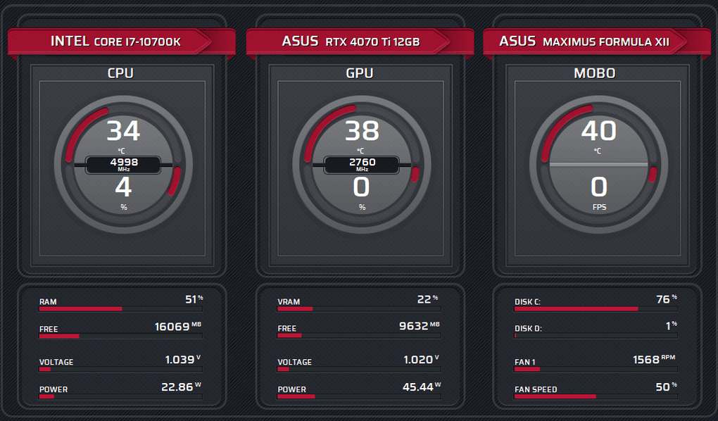 AIDA Skins | Benutzerdefinierte AIDA64-Skins und SensorPanels | AIDASkins