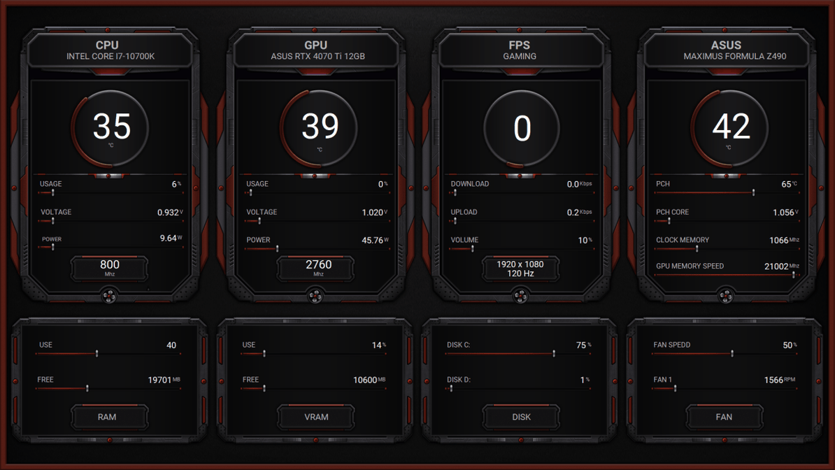 AIDA Skins | Custom AIDA64 Skins and SensorPanels plus HYTE Touch ...