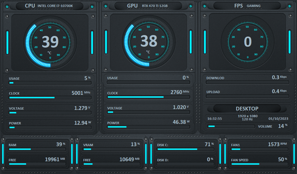 AIDA Skins | Benutzerdefinierte AIDA64-Skins und SensorPanels | AIDASkins